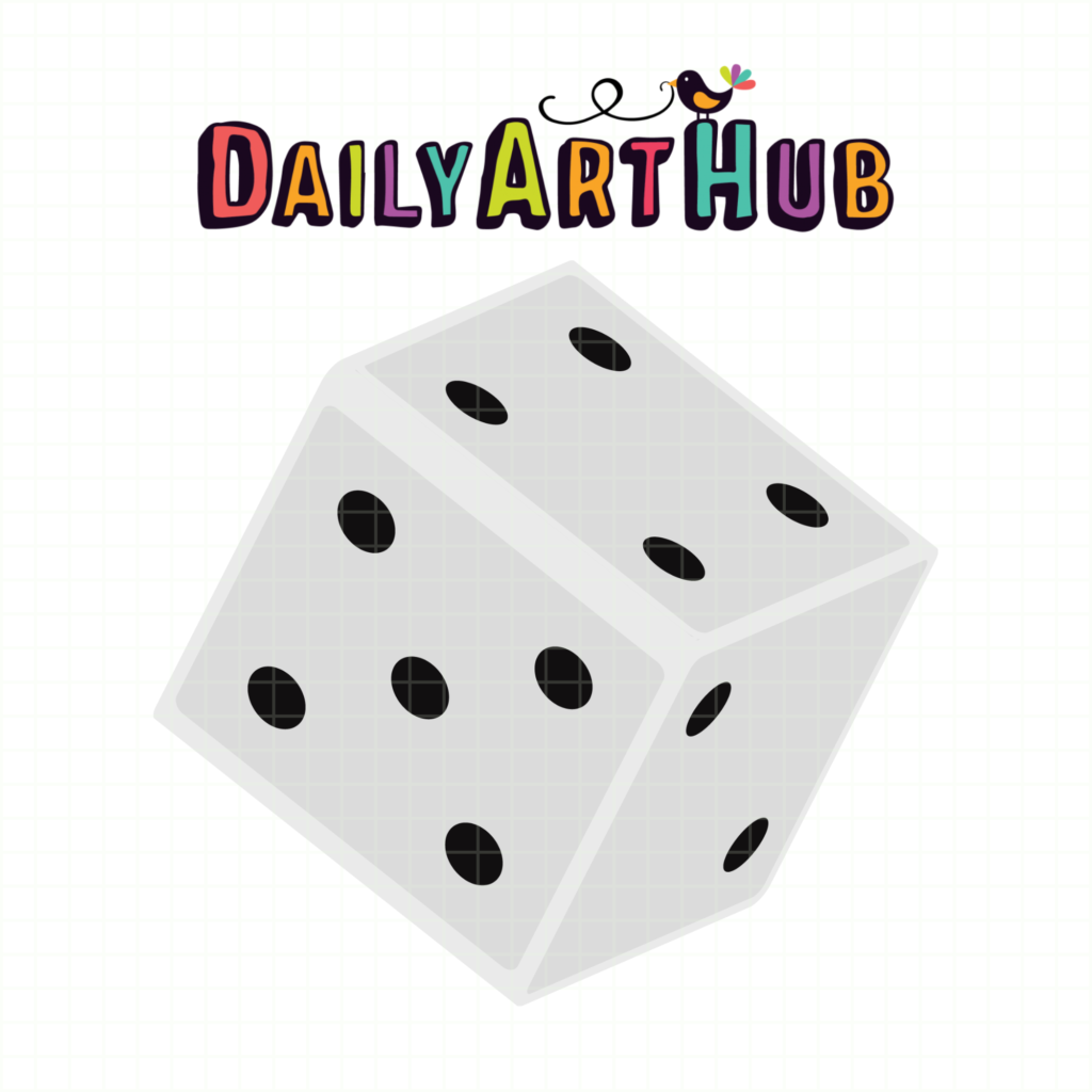Dice 3D Clip Art Set – Daily Art Hub // Graphics, Alphabets & SVG
