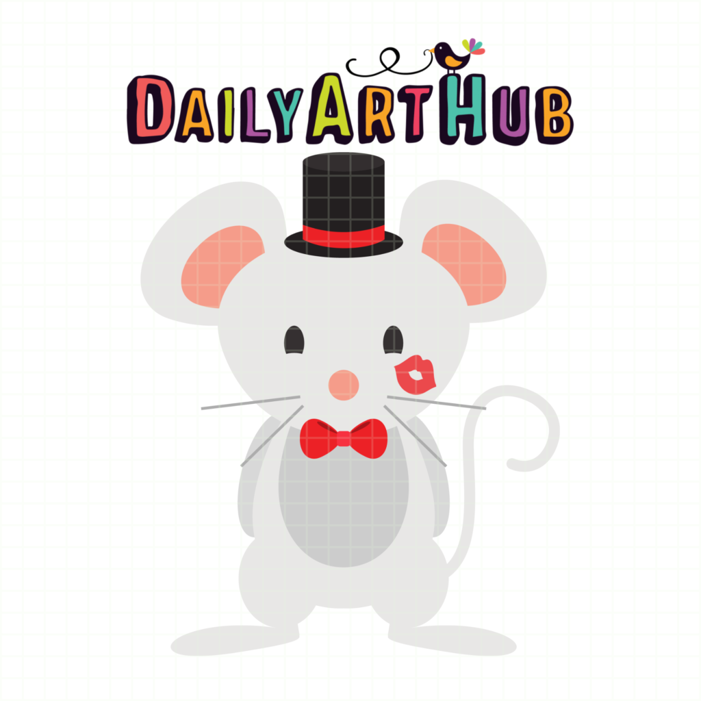 Mr. Mouse Kissed Clip Art Set – Daily Art Hub // Graphics, Alphabets & SVG