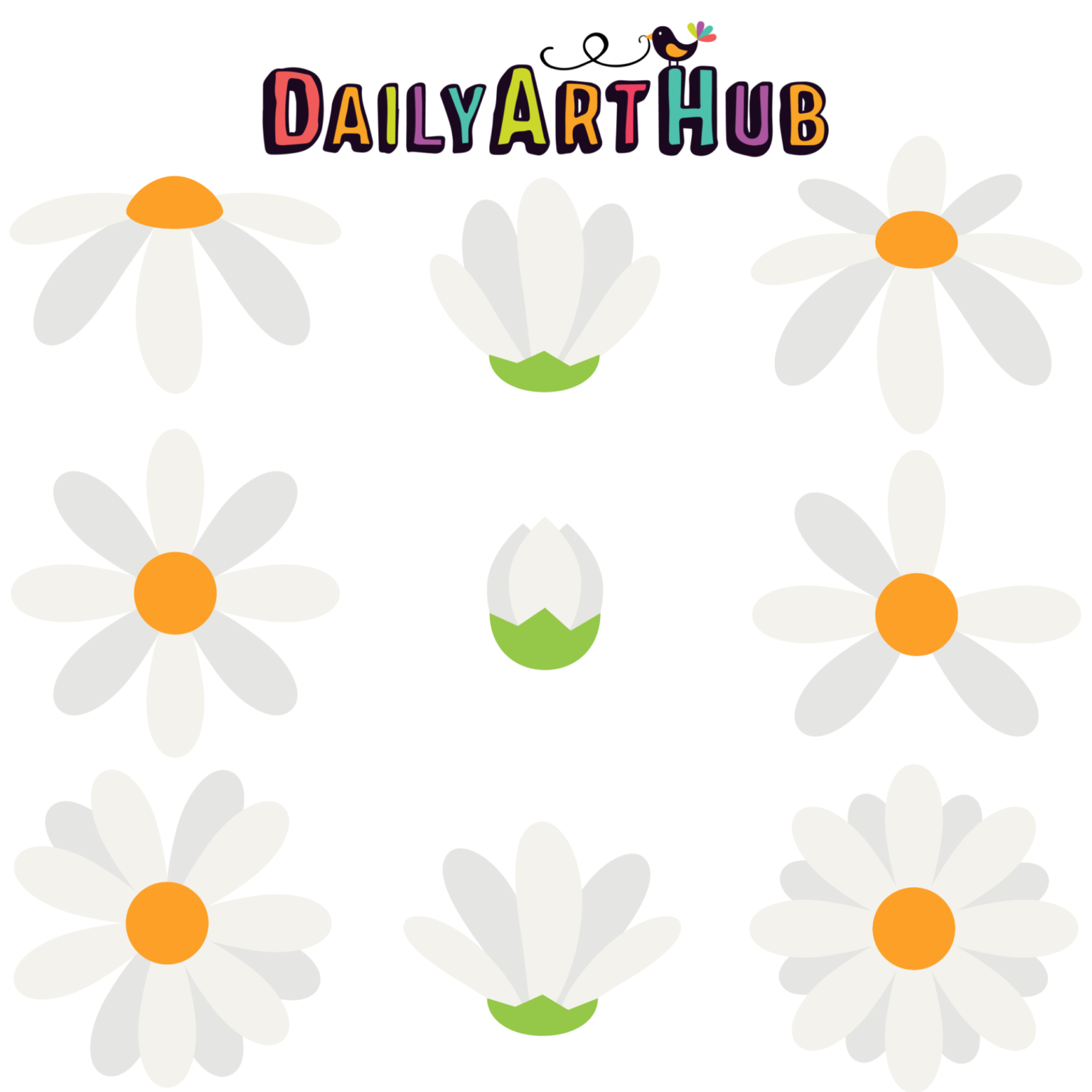 Flowers – Daily Art Hub // Graphics, Alphabets & SVG