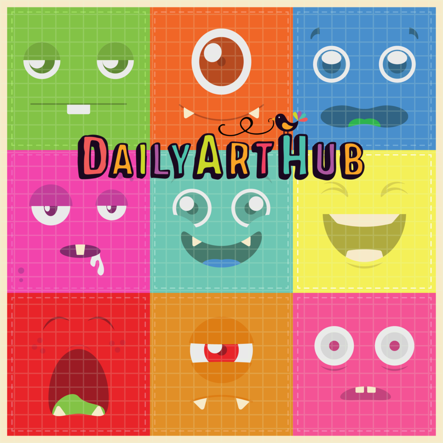 Daily Member Art Sets – Daily Art Hub // Graphics, Alphabets & SVG