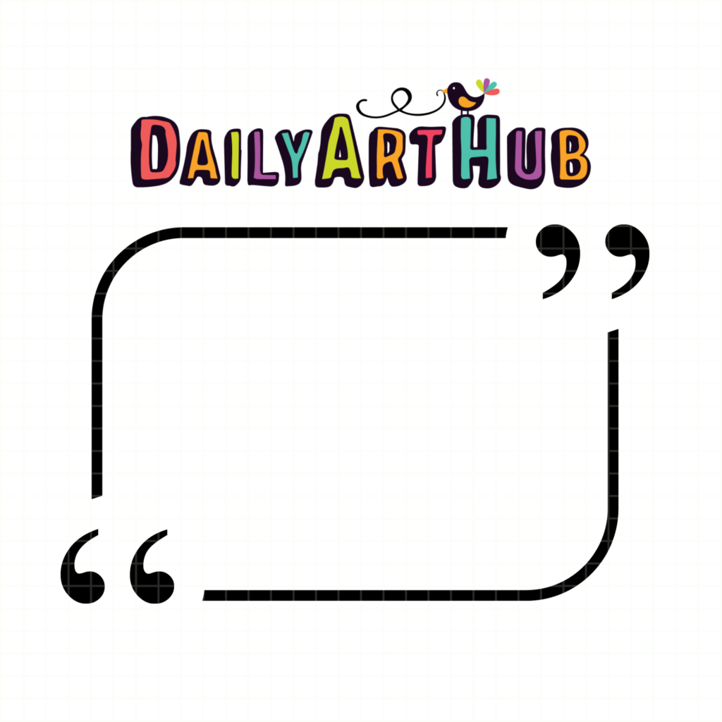 Quote Bubble Clip Art – Daily Art Hub // Graphics, Alphabets & SVG