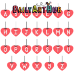 Valentine – Daily Art Hub // Graphics, Alphabets & SVG