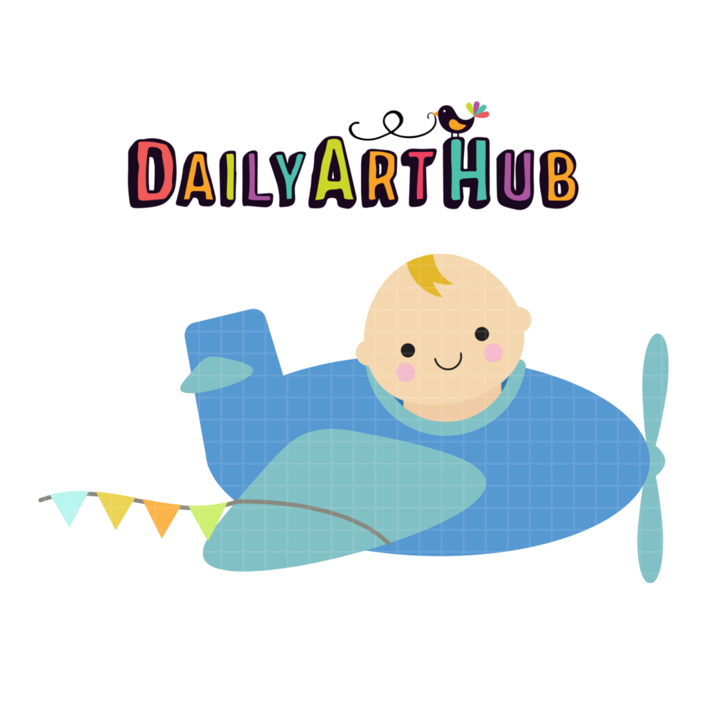 Baby Boy Plane Clip Art – Daily Art Hub // Graphics, Alphabets & SVG