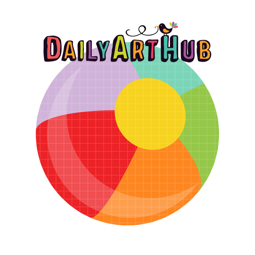 Colorful Beach Ball Clip Art – Daily Art Hub // Graphics, Alphabets & SVG