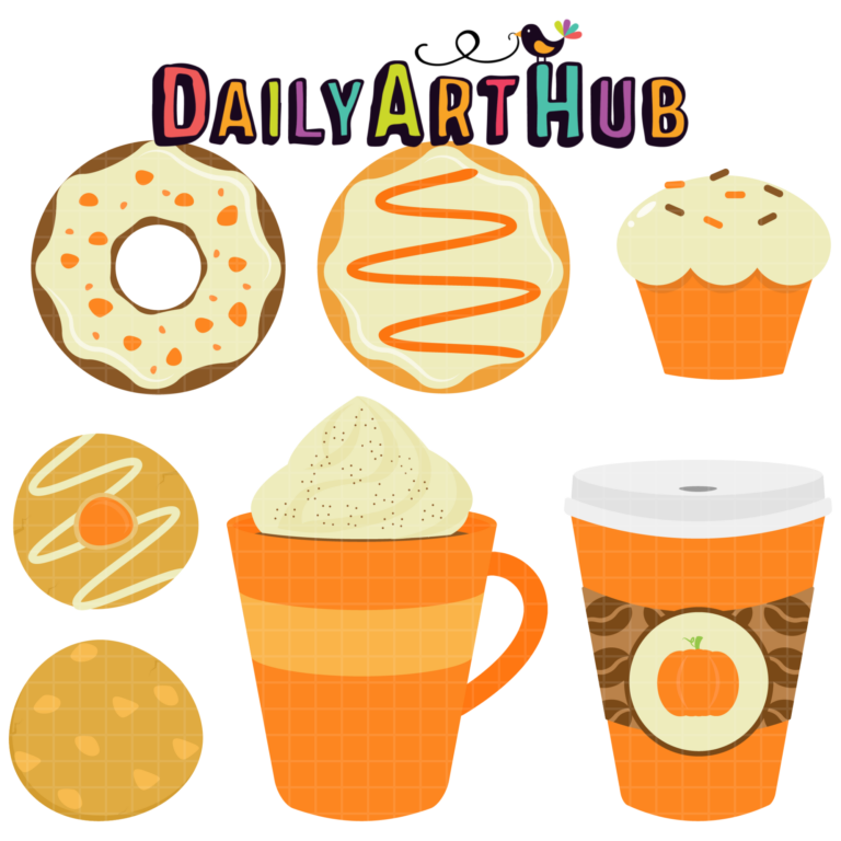 Pumpkin Spice And Everything Nice Clip Art Set – Daily Art Hub ...